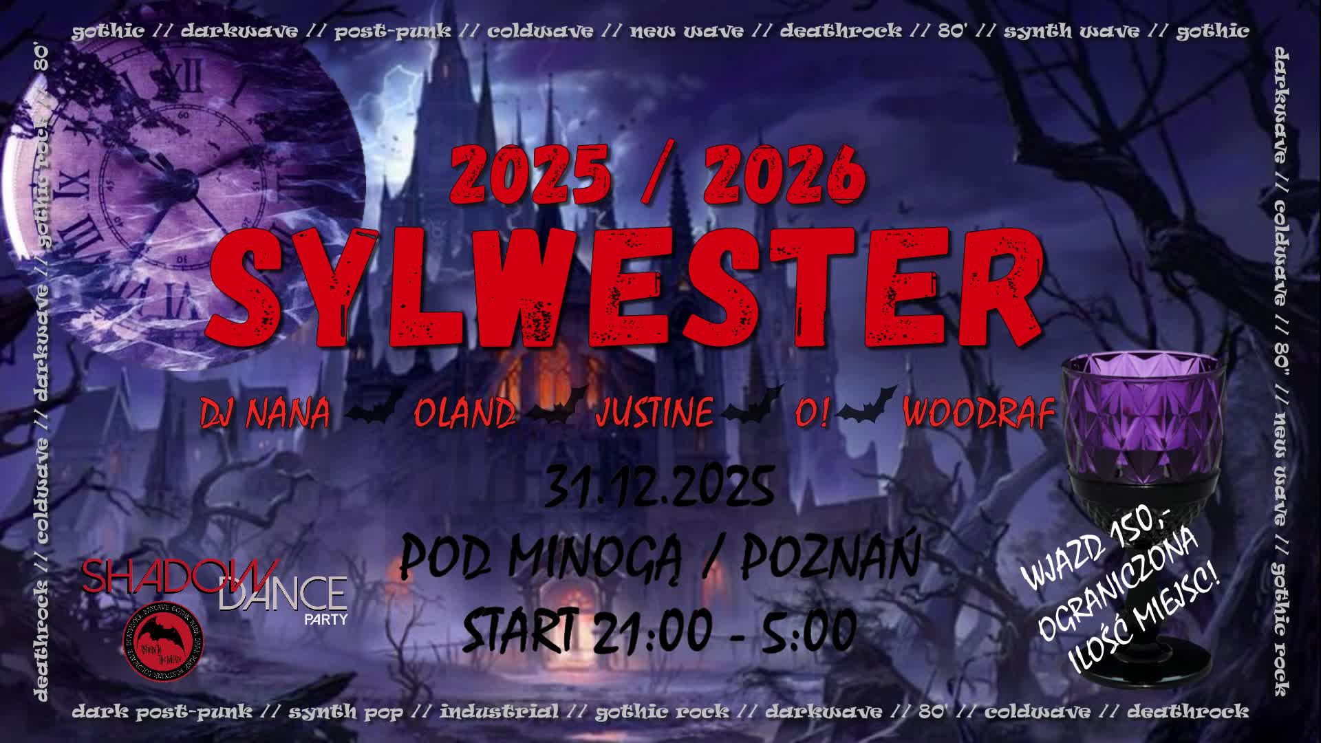 Sylwester 2025/2026 z Shadow Dance Party - Lepszy Poznań - informacje z ...